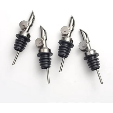 10 Pcs Bottle Pourers Olive Oil Spout Stainless Steel Leakproof Oil ...