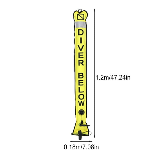 Surface Marker Buoy SMB Scuba OPRV with UV Durable TPU Flange ...