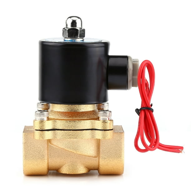 NC Solenoid Valve,AC 220V 3/4" NC Electric Water Valve Solenoid Valve ...