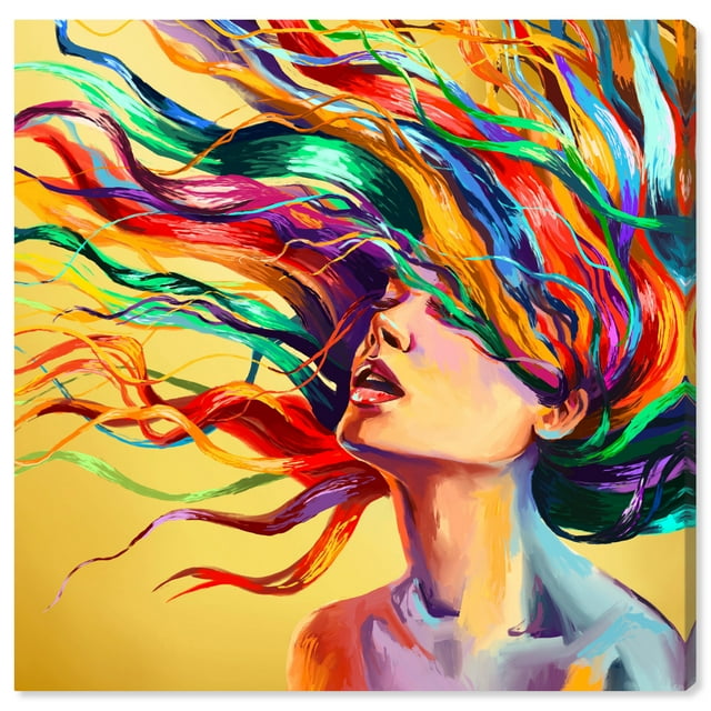 Wynwood Studio Canvas Burst of Saturation II Fashion and Glam ...