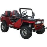 X-Pro 125cc Jeep Go Kart, 3-Speed Semi-Automatic Transmission w/Reverse ...