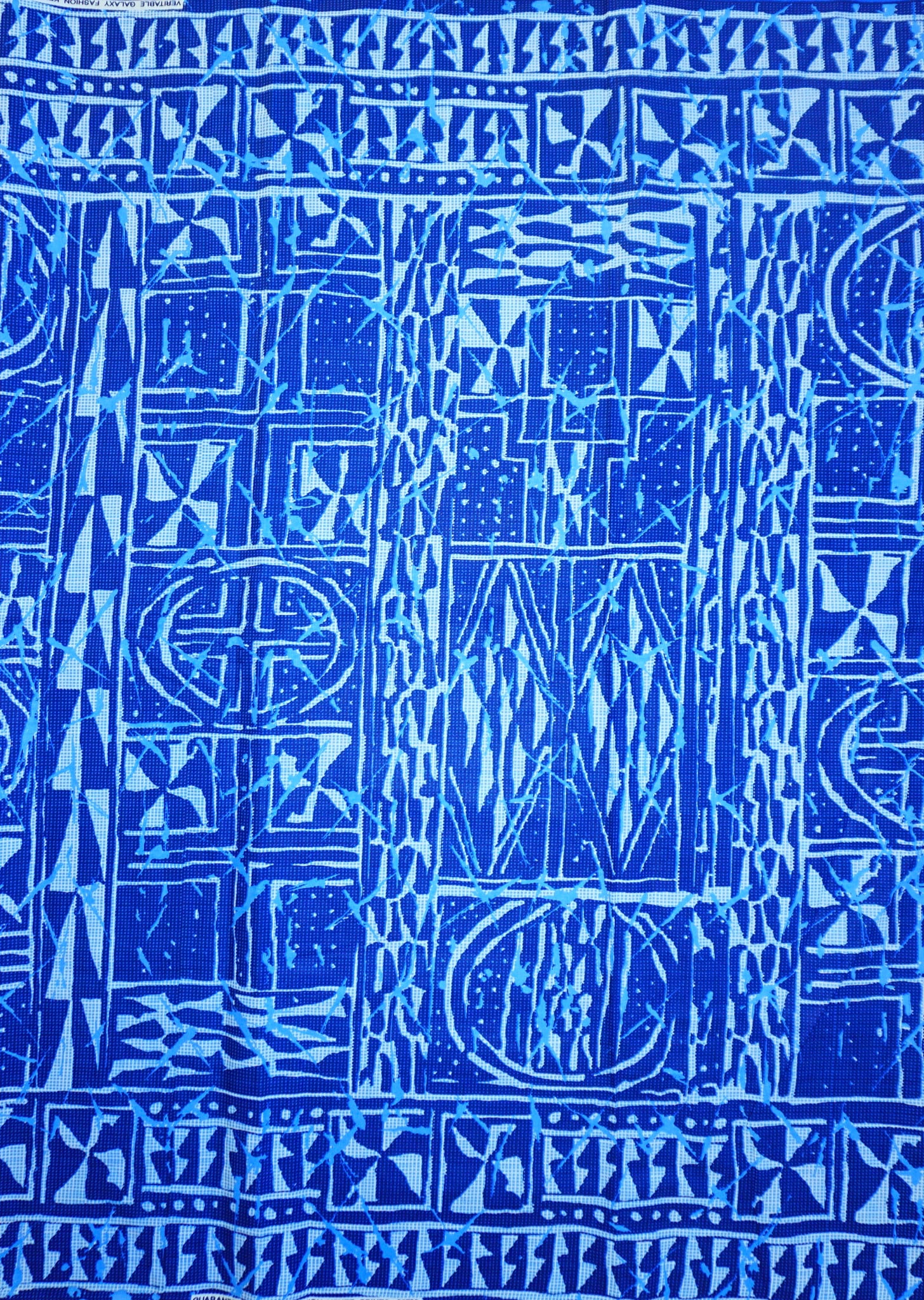 Atoghu Toghu African Fabric by The Yard, Cotton Ankara, Mud Cloth Print ...