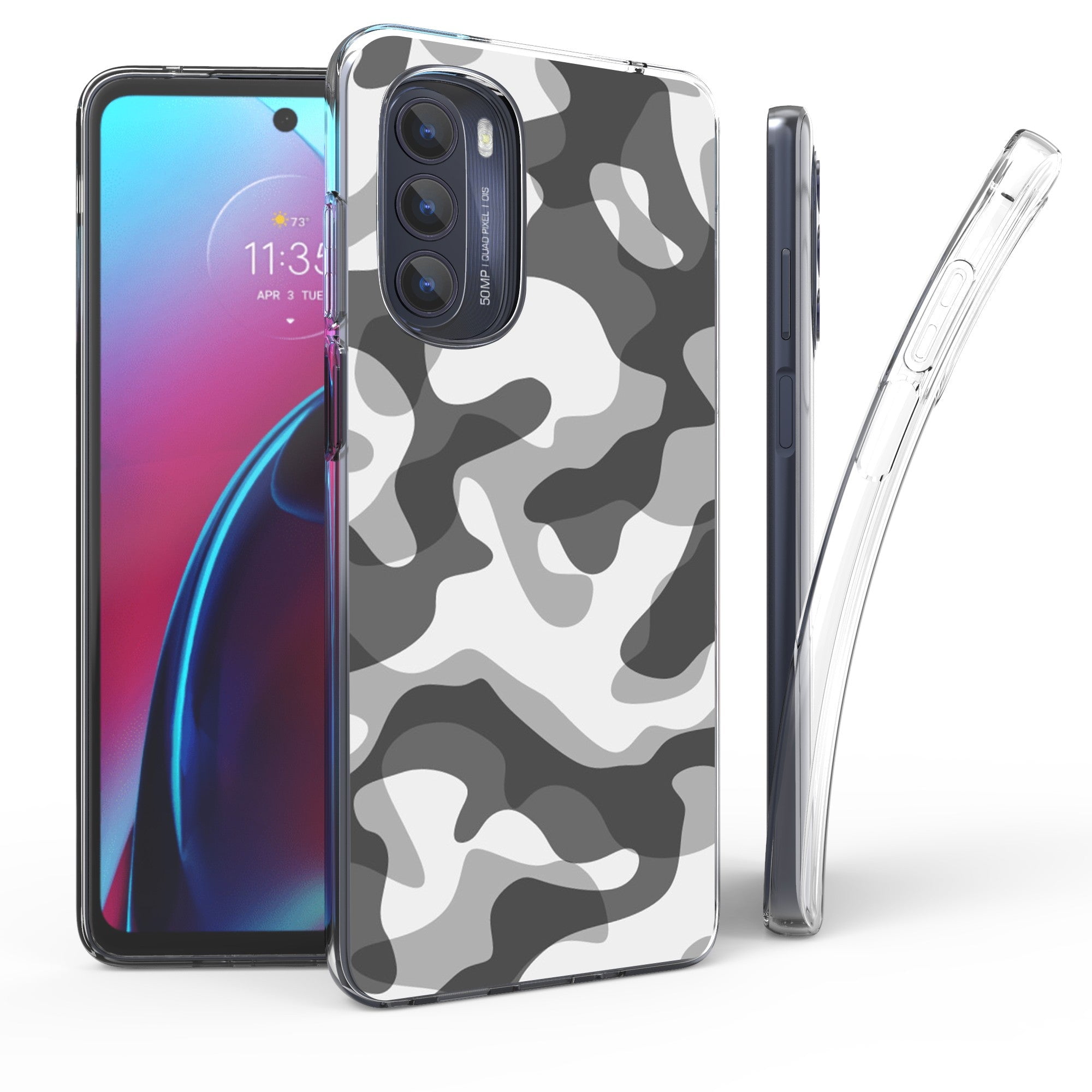 Flex Gel Camera Cover Designed For Moto G Stylus 5G 2022 Case Camo ...