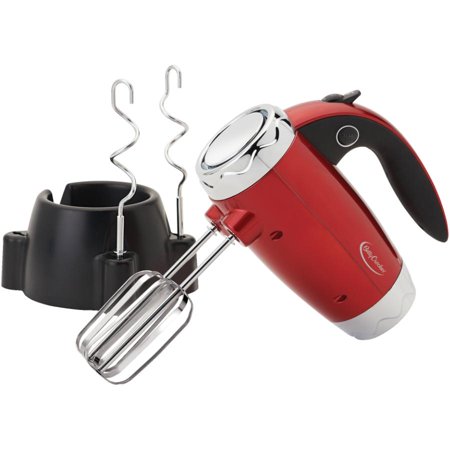 Betty Crocker 7-Speed Corded Electric Hand Mixer, Metallic Red - Walmart.ca