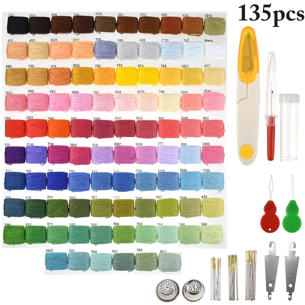 Click here for Coofit 135pcs Embroidery Thread Kit Diy Cross Stit... prices