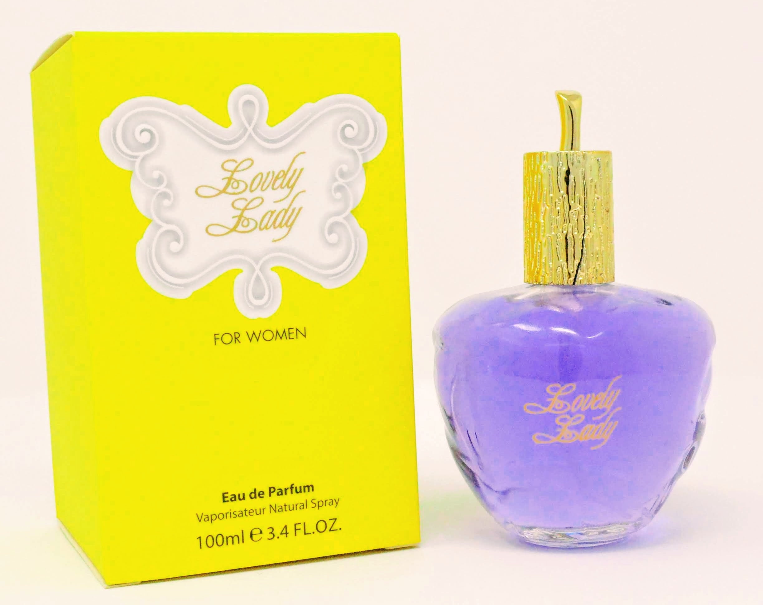 Perfume para Mujer FRAGRANCE COUTURE Lovely Lady 100 ML Eau de Parfume ...