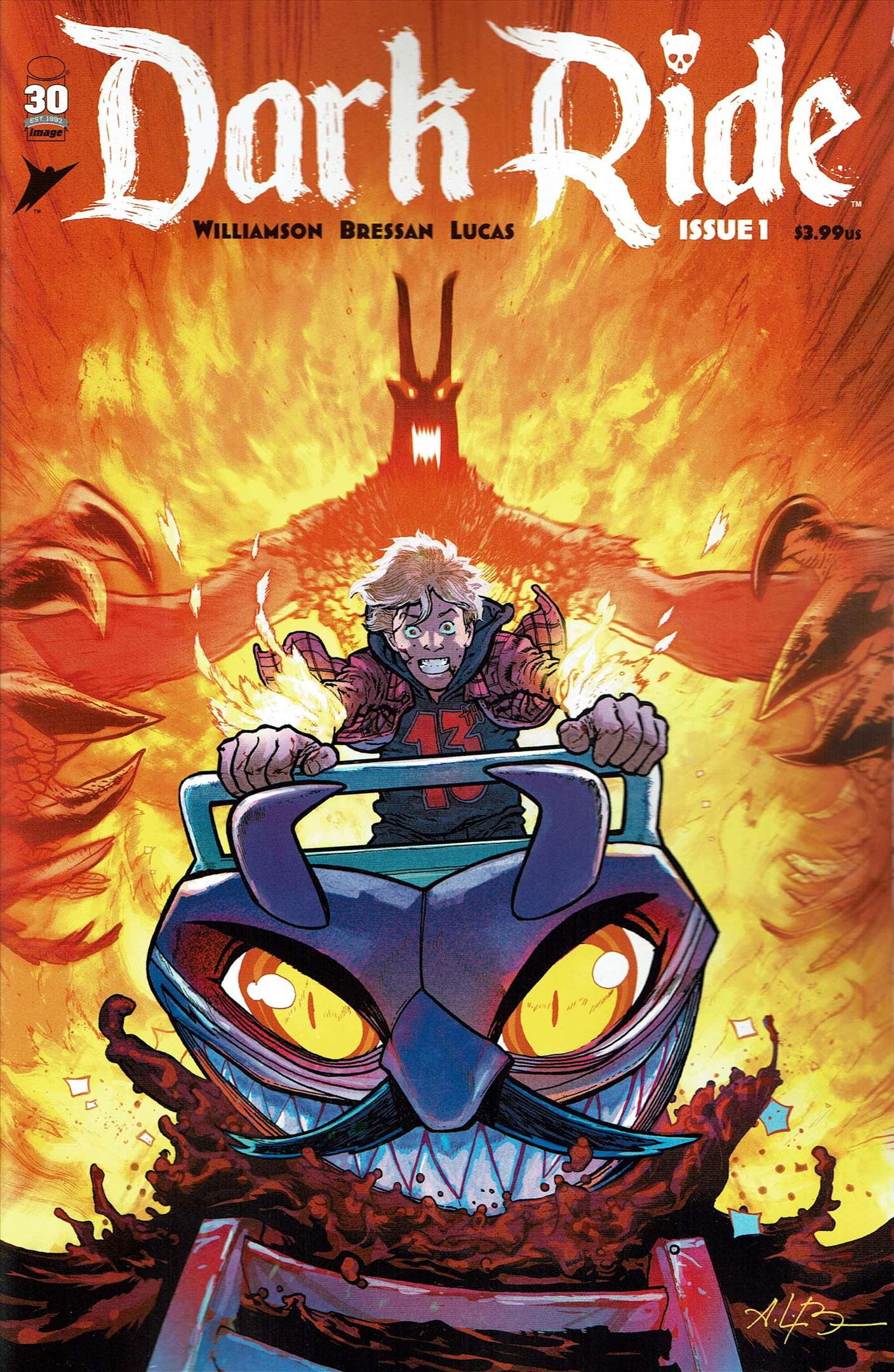Dark Ride #1A VF ; Image Comic Book - Walmart.com