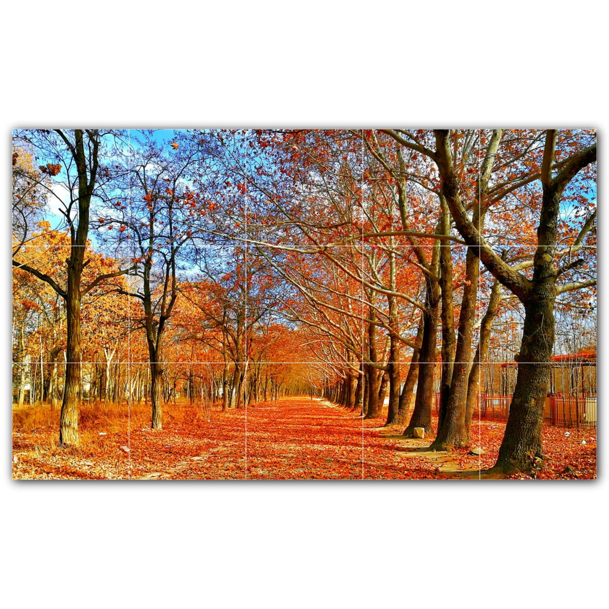 Picture-Tiles.com: Autumn Ceramic Tile Wall Mural WAL500014-53XL. 60"W ...