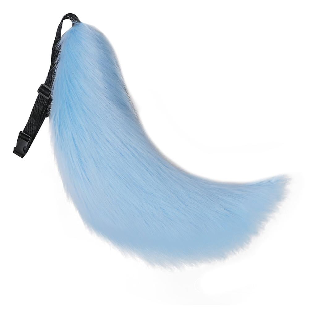 Faux Fur Animal Big Tail Fox Cat Dog Wolf Tail Set Halloween Party ...