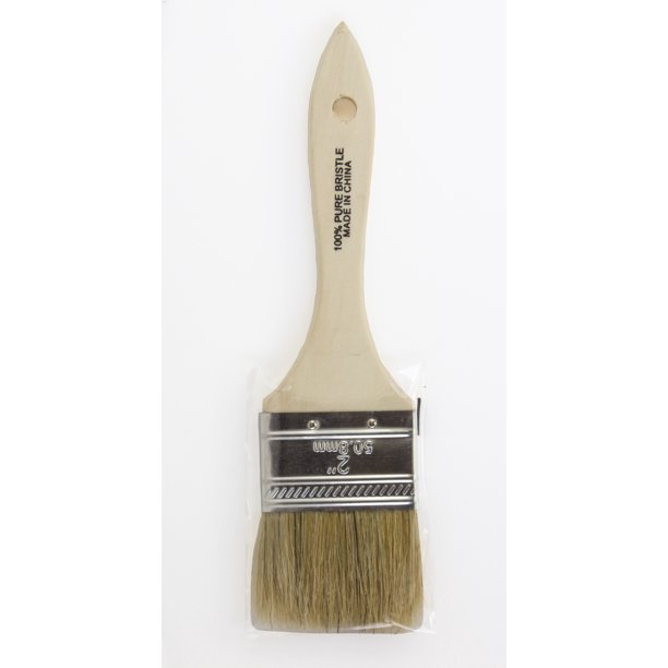 Linzer 2 in. Natural Bristle Flat Chip Paint Brush - Walmart.com ...
