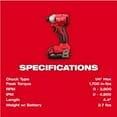 MILWAUKEE M18 Compact Brushless 2-Tool Combo Kit (3692-22CT) – Drill ...