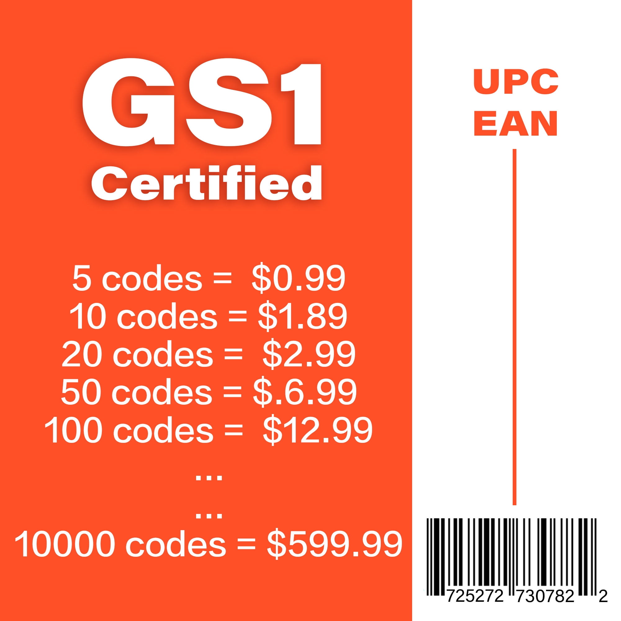 UPC Code Amazon UPC Codes Barcodes EAN UPC Codes GS1 Certified UPC Code Amazon UPC Codes Barcodes EAN UPC Codes GS1 Certified