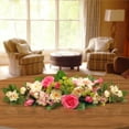 24.5" Rose and Hydrangea Swag - Walmart.com