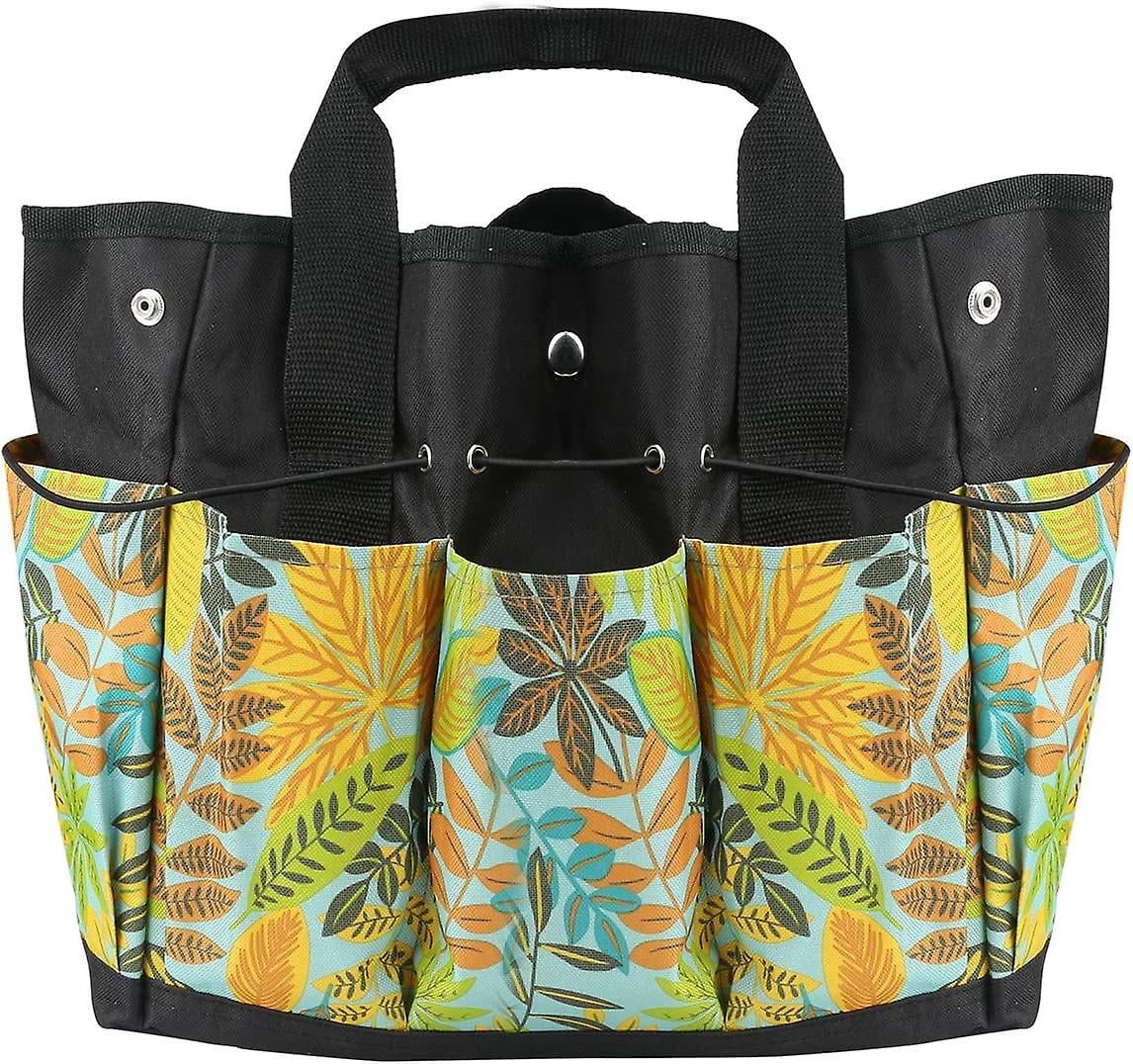 Garden Tool Bag, Gardening Tool Storage Bag, Heavy Duty Tote Bag With 9 ...