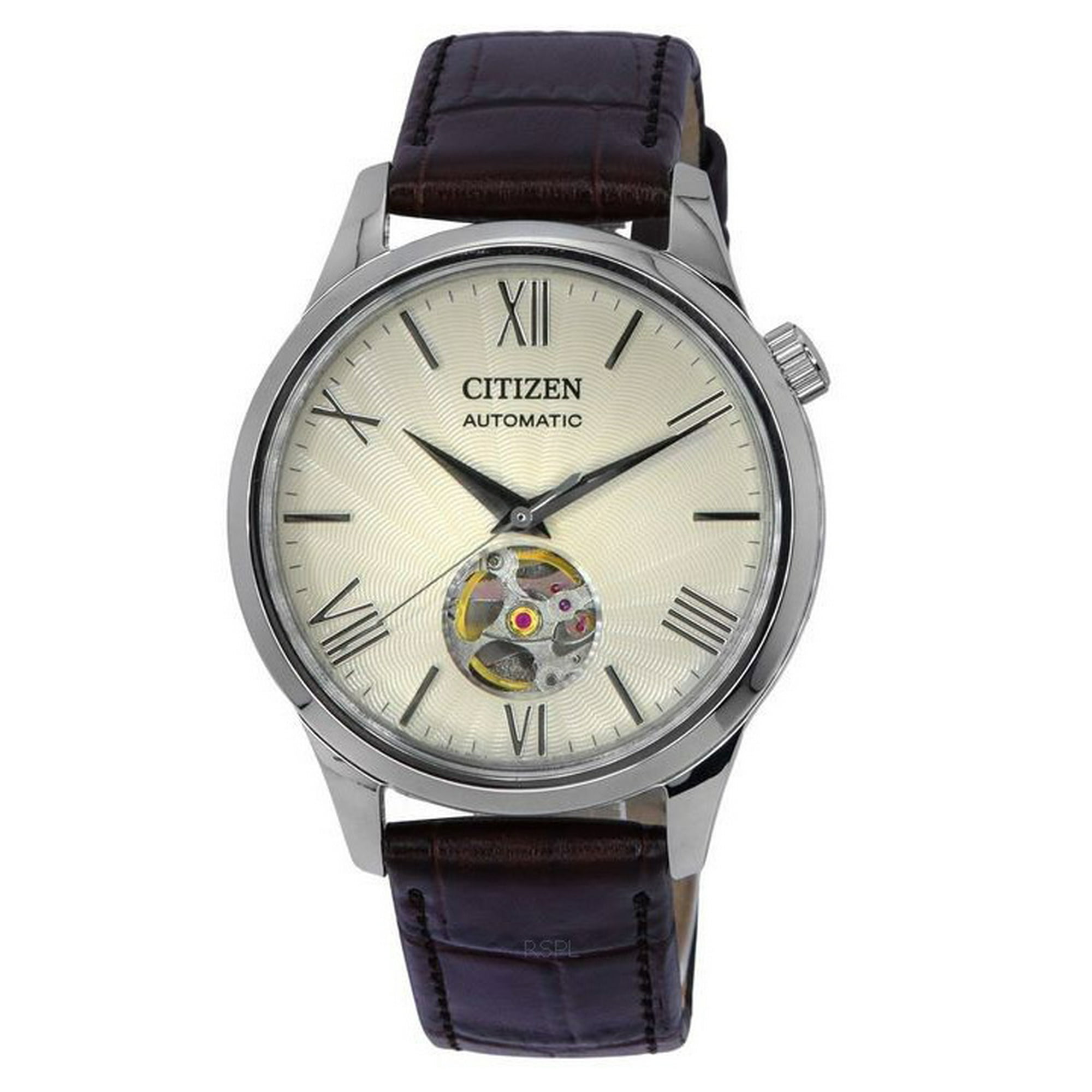 Click here for Citizen Calf Leather Strap Open Heart Ivory Dial A... prices