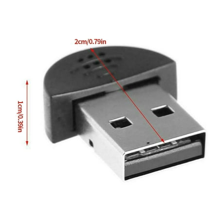USB Mini Microphone Driver-Free Mic for Laptop Computer Recording ...