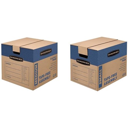 SmoothMove Prime Moving Boxes, Medium, 8 Pack, (0062801) & SmoothMove Prime Moving Boxes, Tape ...