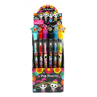 TINYMILLS 24 Pcs Science Themed Multi Point Stackable Pencil with ...
