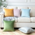 Phantoscope Soft Silky Velvet Series Square Decorative Throw Pillow ... Phantoscope Soft Silky Velvet Series Square Decorative Throw Pillow ...