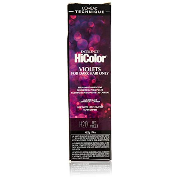 Loreal Paris Excellence Hicolor Permanent Hair Color Red Violet