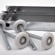 Garage Door Low Headroom Quick Turn Brackets (Pair) w/ Rollers ...