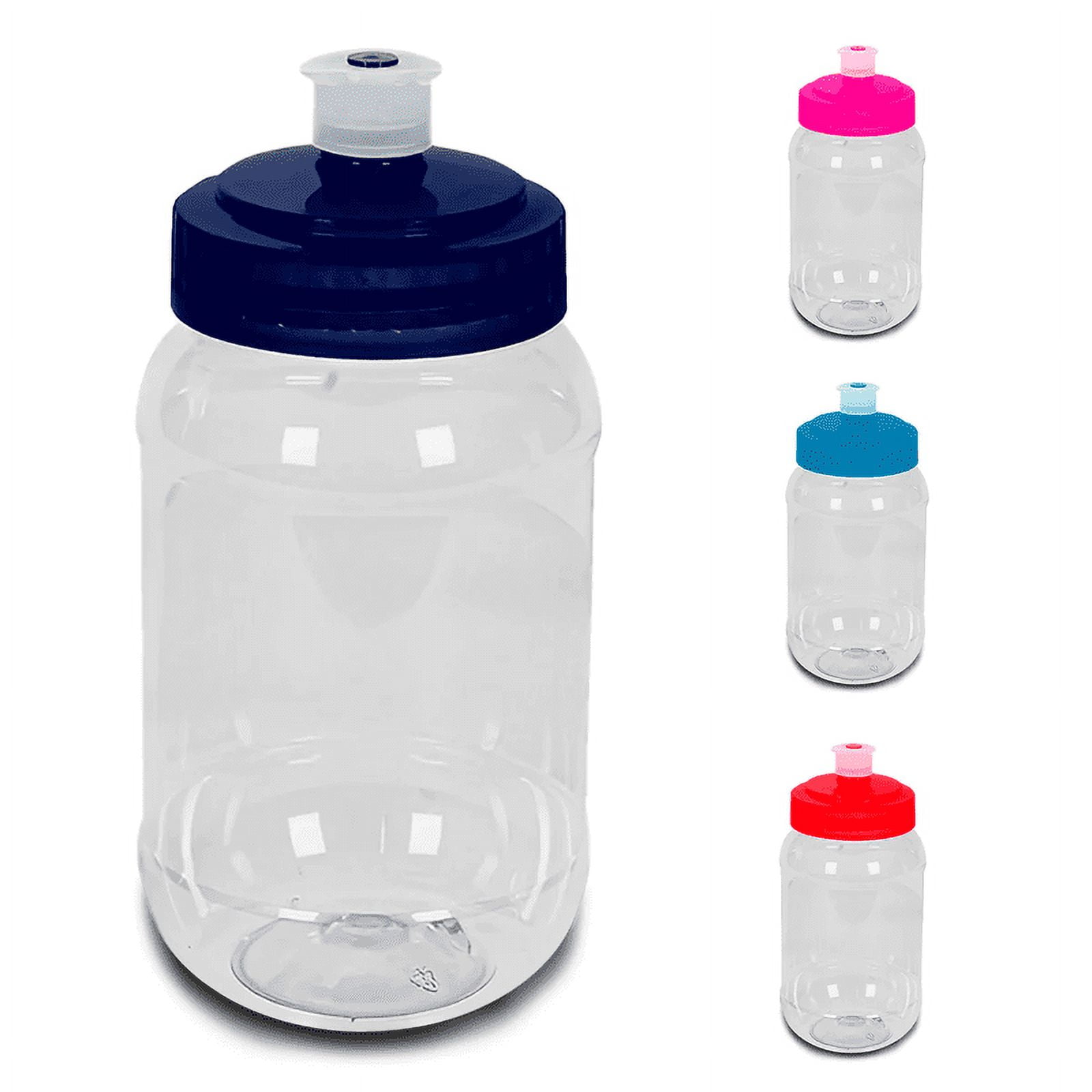Paquete de 5 Botes Vasos con Chupón de Plástico 500 ML Cosmoplastic ...