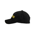 Top Headwear Captain Embroidered Adjustable Cap - Black - Walmart.com