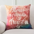 Phantoscope Sweet Home Series Decorative Throw Pillow Cover, 18" x 18 ...
