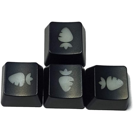 Keycap 4PCS Keys OEM Profile Carrot Direction Arrows Keycaps Backlight ...