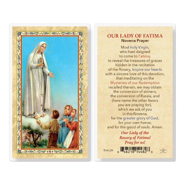Fatima Prayer Catholic