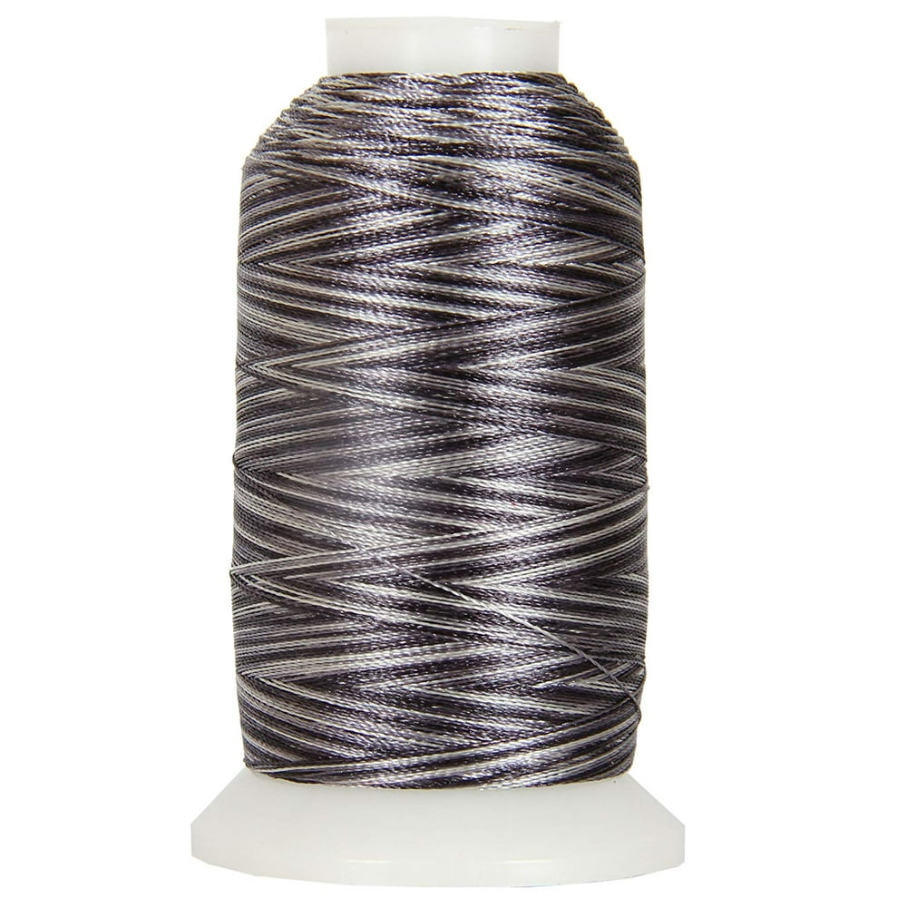 Threadart Variegated Polyester Embroidery Thread - 40wt - 1000m - 25 ...