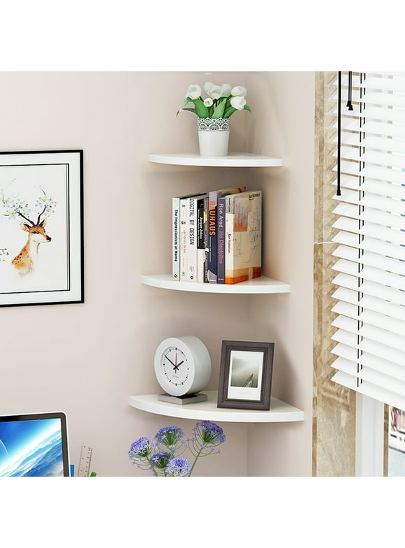 Floating Corner Shelves in Wall Shelves - Walmart.com