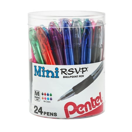 24Pk Rsvp Mini Ballpoint Pens - Walmart.ca