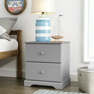 Transitional Style Night Stand, Blue - Walmart.com