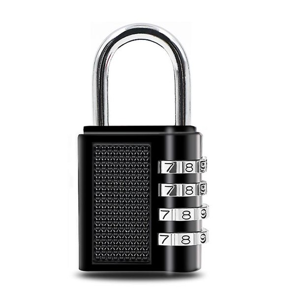 1 Piece 4 Digit Combination Padlock, Heavy Duty Combination Code Lock ...