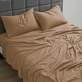 Nestl Split King Sheet Sets 1800 Series Deep Pocket 4 Piece Luxury