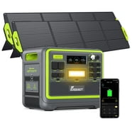 IEE P3200 Solar Generator with 400W Panel, 3200W/2048Wh Solar Power ...