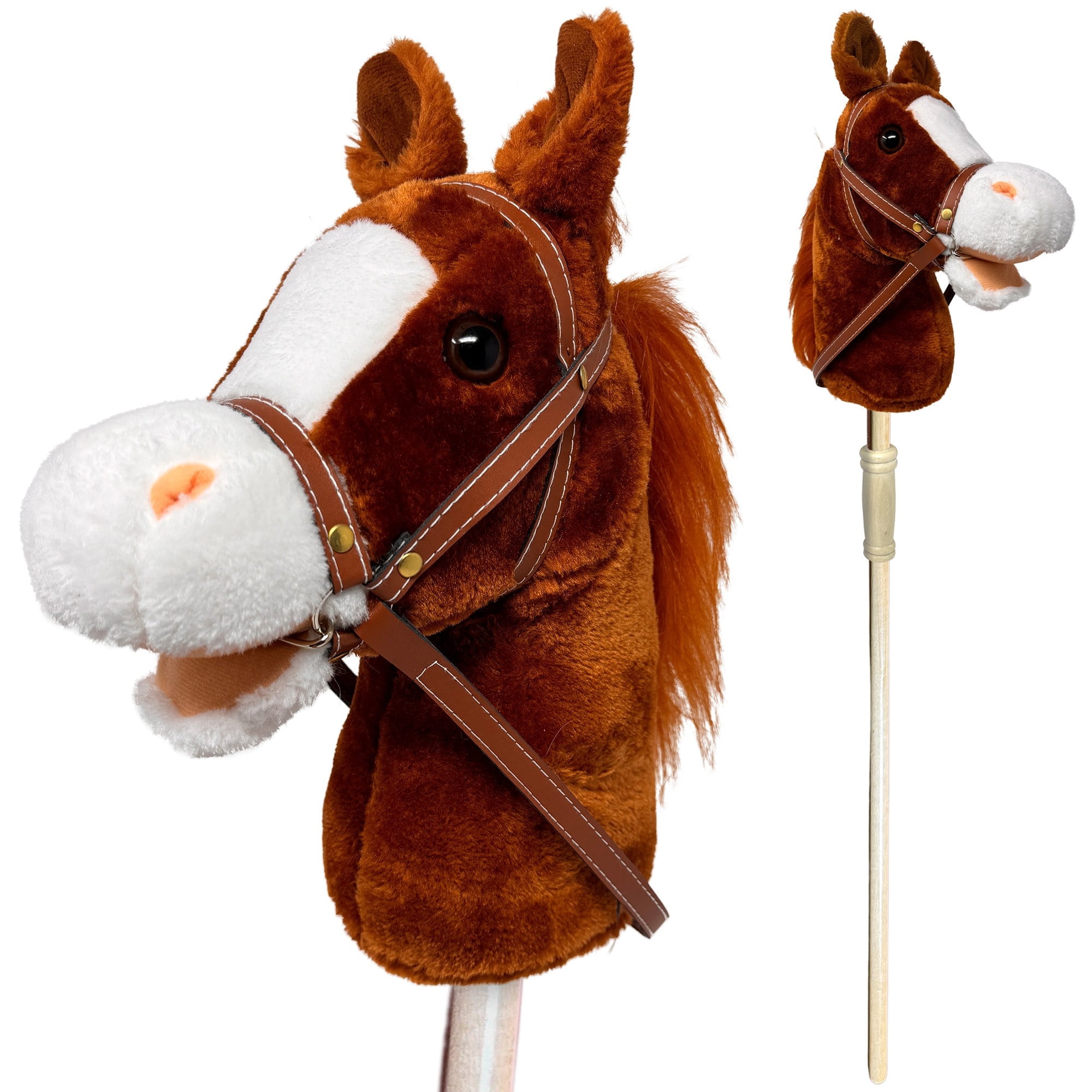 Click here for Nature Bound Stick Horse Plush Handcrafted Hobby H... prices