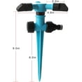 Garden Sprinkler/Lawn Sprinkler. 360 Degree Automatically Rotating ...
