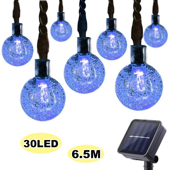 Solar Light String Crystal Ball