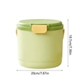 Clearance! Zguuel Insulated Leak Proof Ice Bucket With Lid Ice Cube ...
