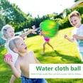 Water Splash Balls Reusable Absorbent Soft Fabric Balls for Water Fight ...