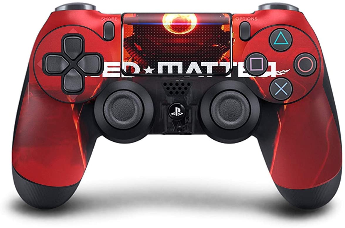 Official PS4 Controller V2 Custom Shadow Red and Gold Themed Video ...