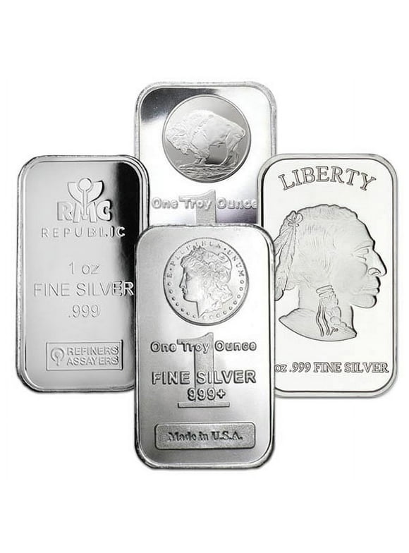 1 Oz Silver Bars