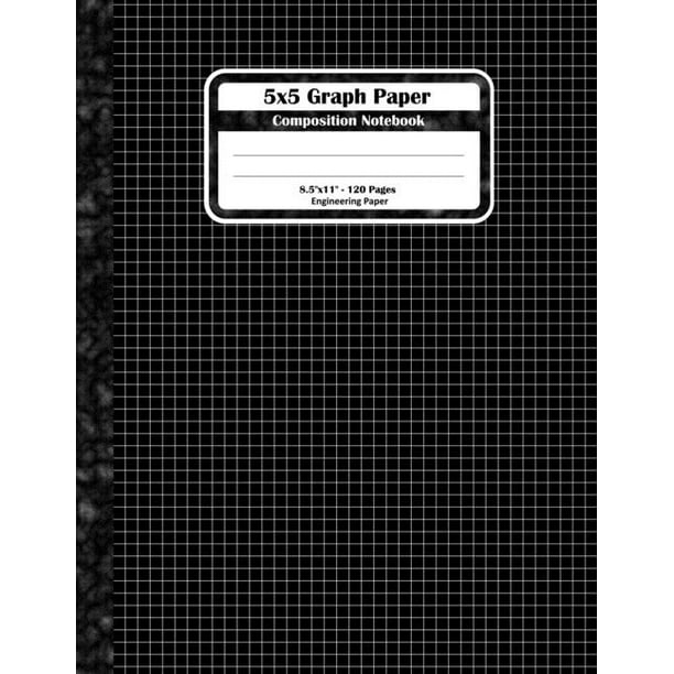 5x5 Graph Paper Composition Notebook Square Grid Or Engineer Paper