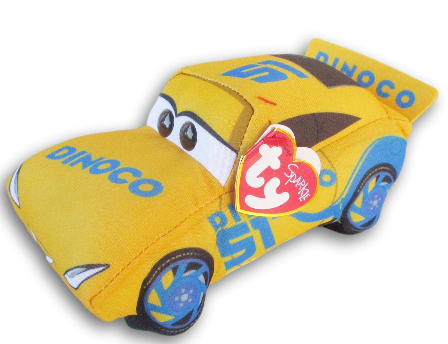 TY Beanie Baby Car 1-Pack (Cruz) (Yellow) (Cars 3) - Walmart.com