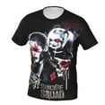 Harl-ey Quinn Joker Casual Men's T-Shirts Classic Crew T-Shirt Tops ...