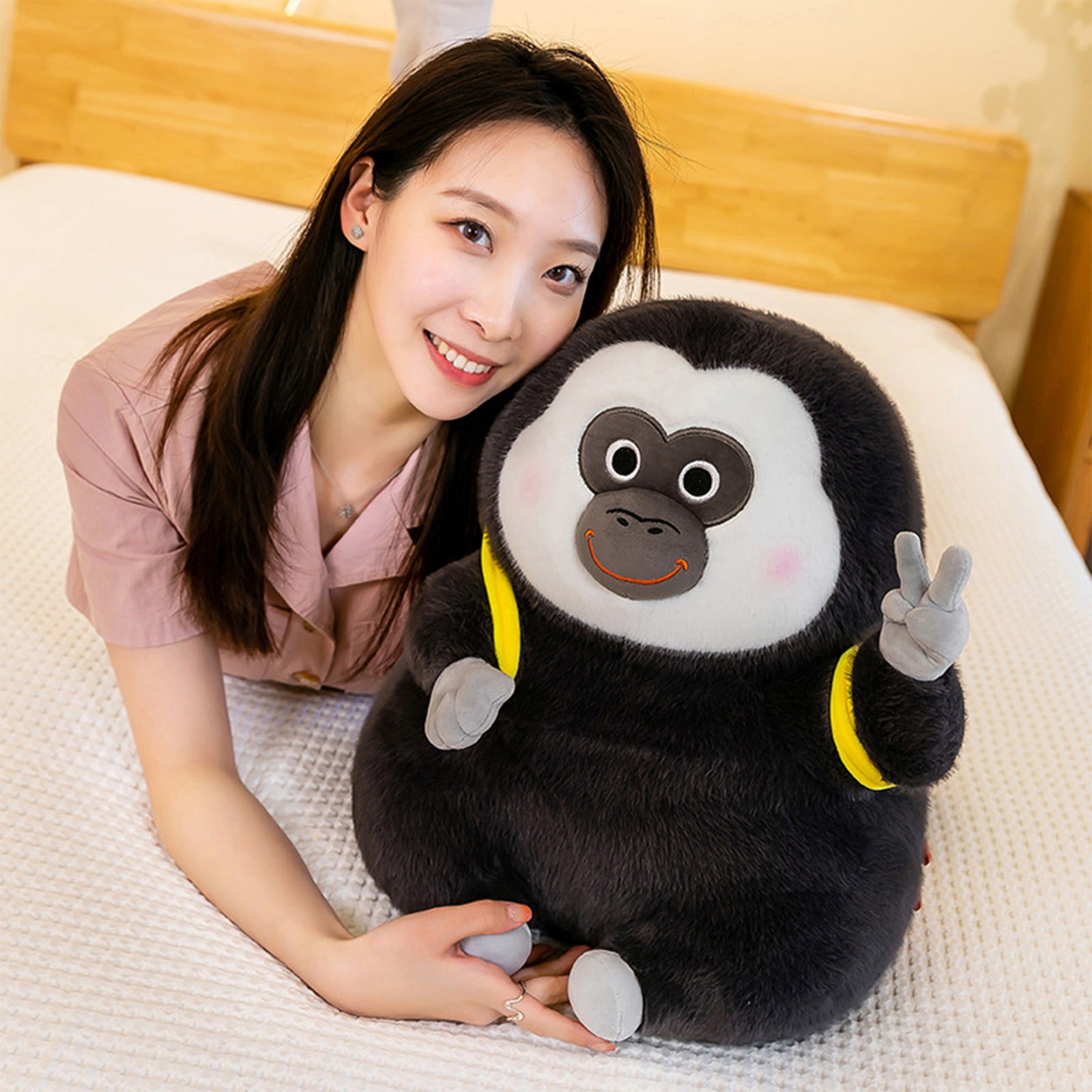 Monkey doll with banana store
