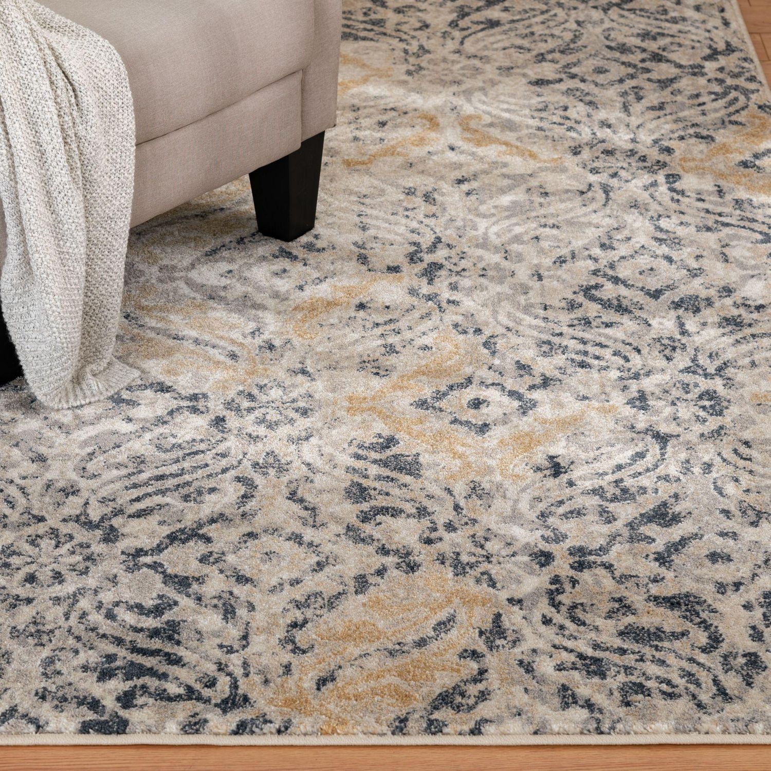 Click here for Natco Pescara Blue And Grey Woven Area Rug 8 Ft X... prices