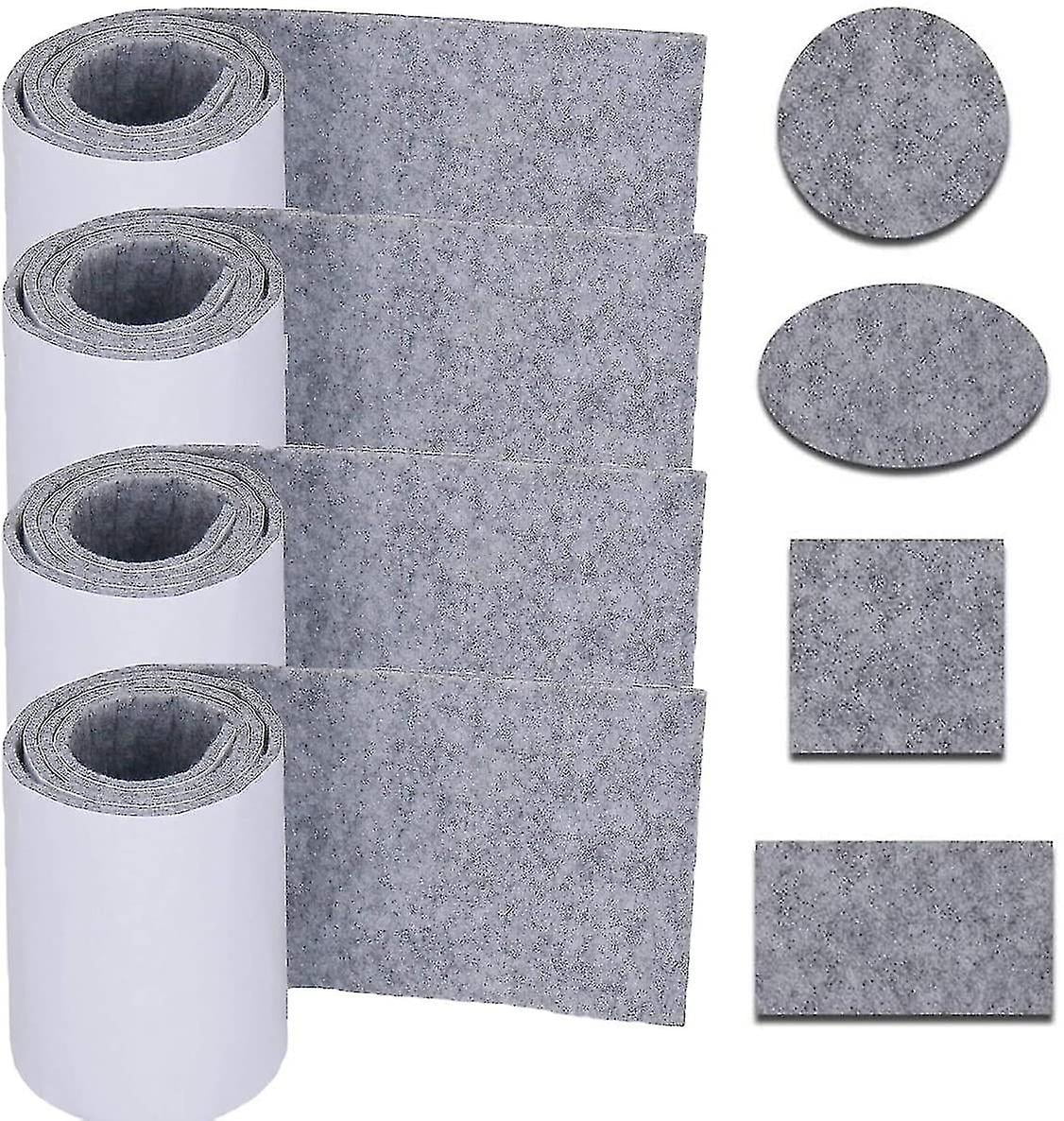 Tiras de fieltro de 10 m de largo, 4 rollos de tiras de fieltro ...